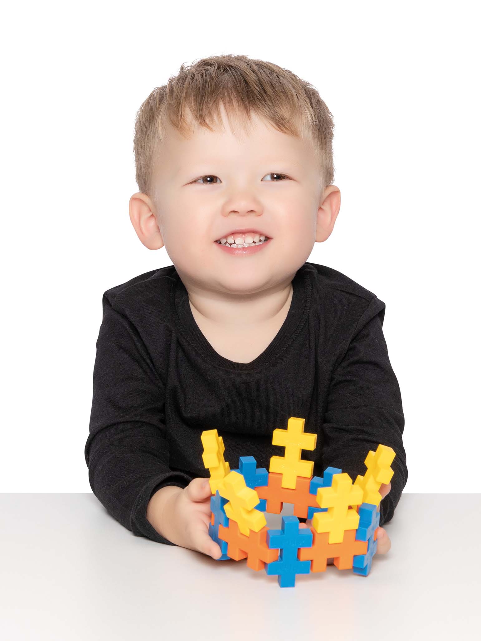 Plus-Plus BIG Basic Färgmix - 100 stk